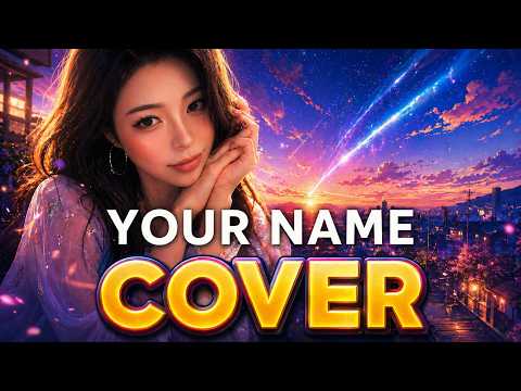YOUR NAME (soundtrack) Sparkle by Radwimps - my cover - YouTube