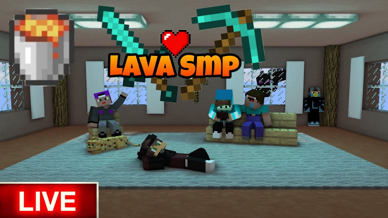 Lava Smp Xyz Gameing Live - YouTube