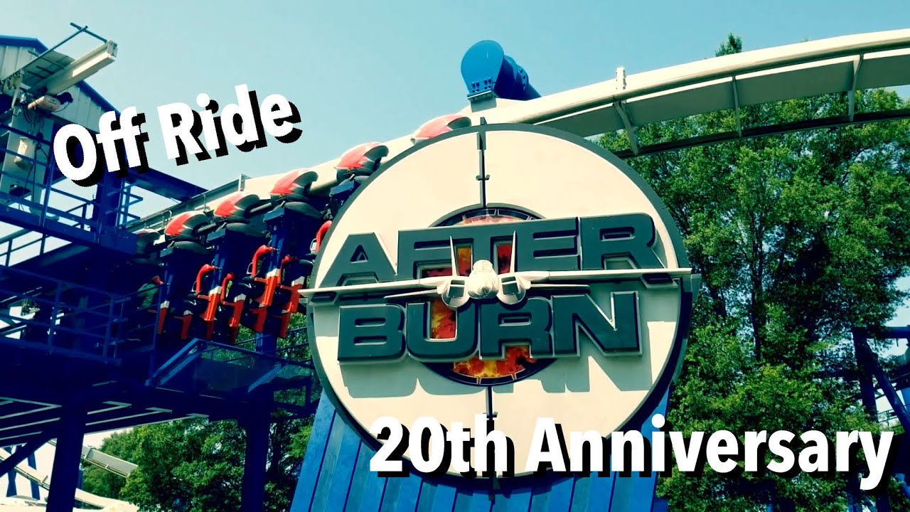 Carowinds Afterburn Off Ride 20th Anniversary Special - YouTube