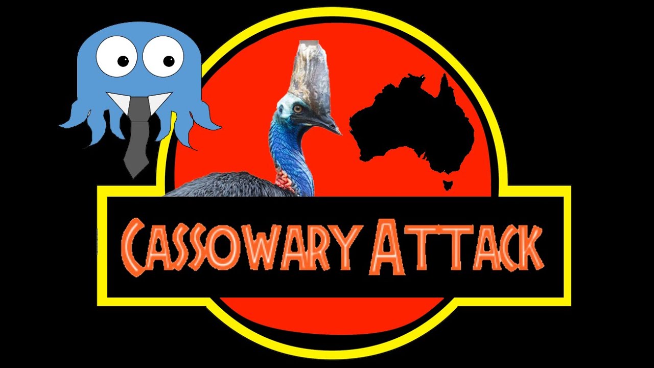 Cassowary attack, but its Jurassic Park - YouTube