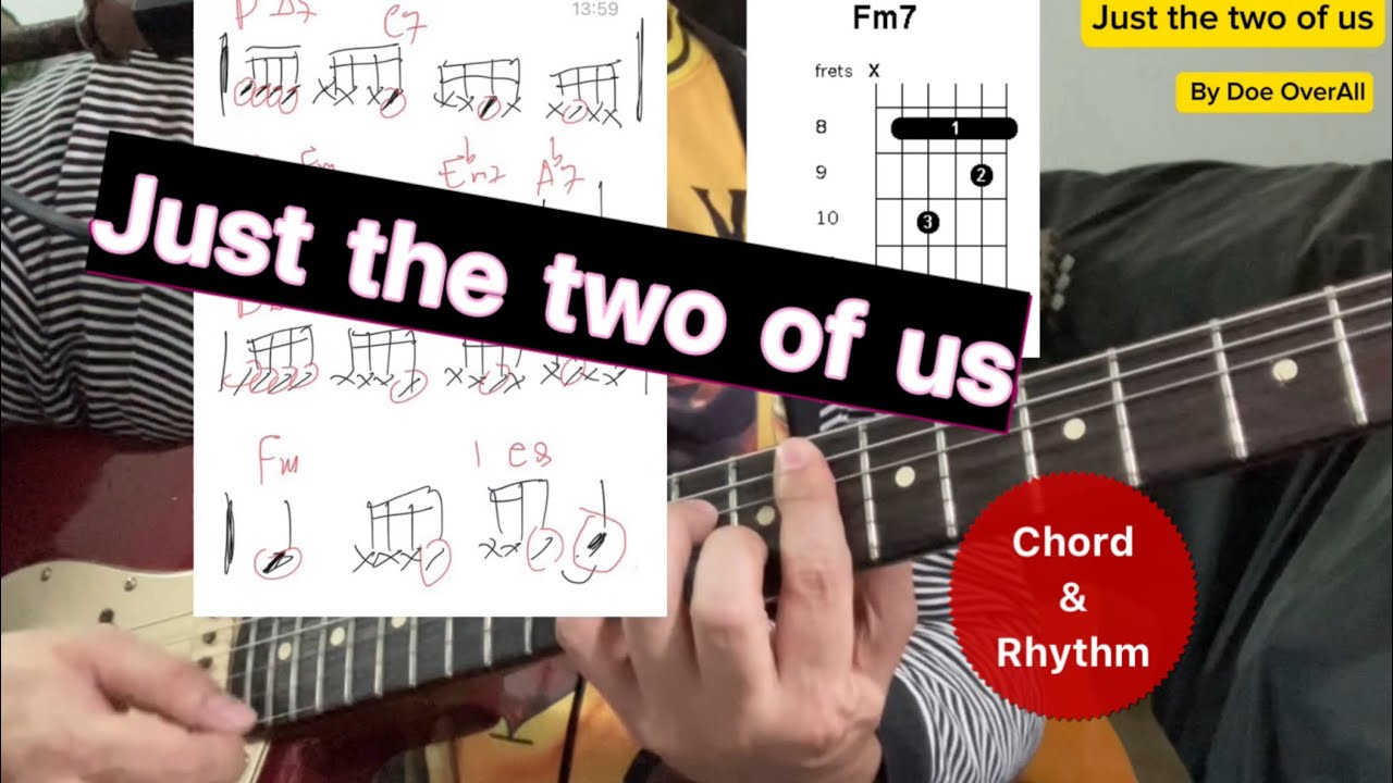 How to play Just the ( two ) of Chord & Rhythm - YouTube