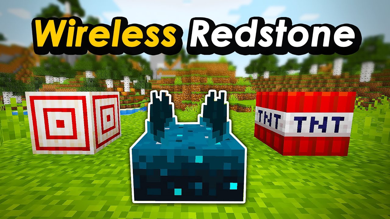 Every Type of Wireless Redstone - YouTube