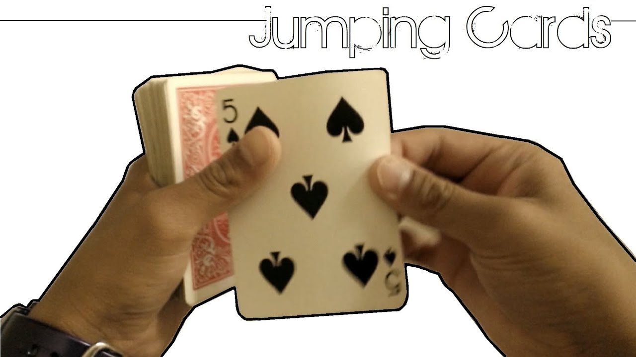 Jumping Cards... [HD] - YouTube