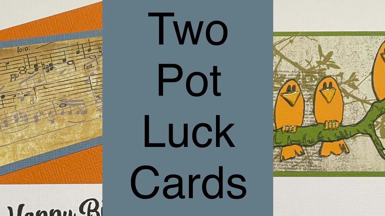 Two Pot Luck Cards - YouTube