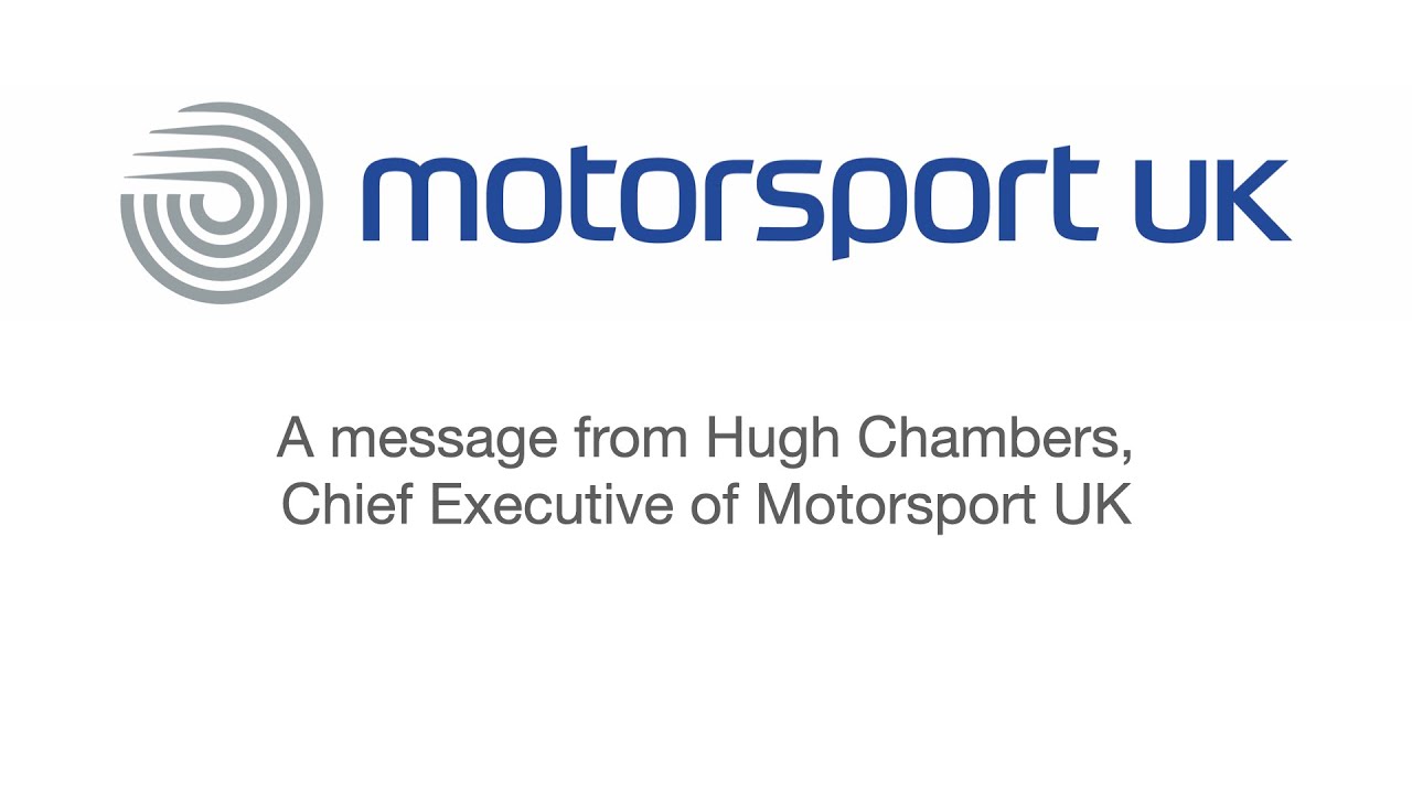 Update from Motorsport UK Chief Executive Hugh Chambers - YouTube