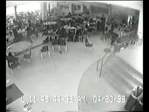 Columbine Footage - Cafeteria - YouTube