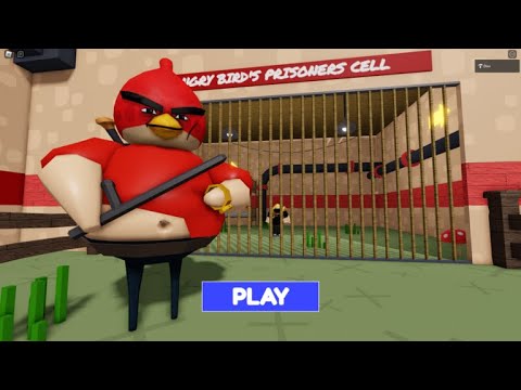 NEW GAME | ANGRY BIRD'S BARRY'S PRISON RUN! (OBBY) #roblox #scaryobby # ...