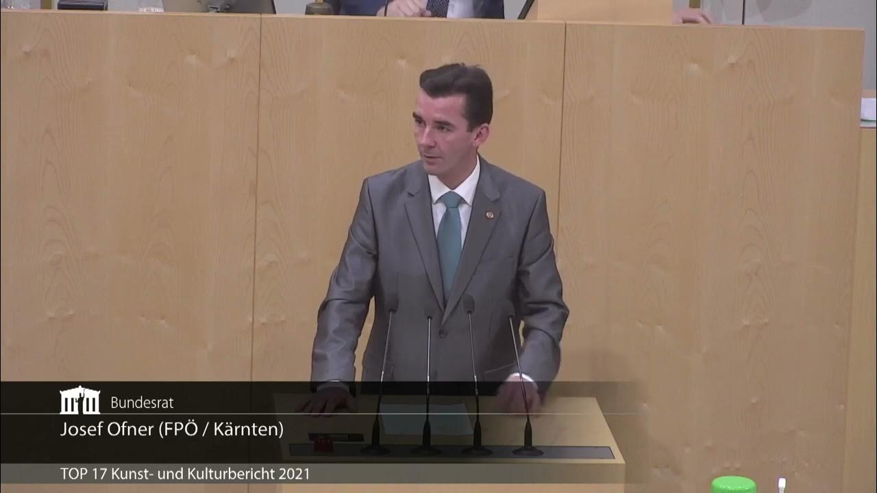 Josef Ofner - Kunst- und Kulturbericht 2021 - 30.11.2022 - YouTube