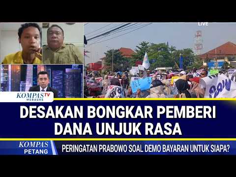 Debate Between Student Representative (BEM UI) and Gerakan Cinta Prabowo Chairman Regarding Paid ...