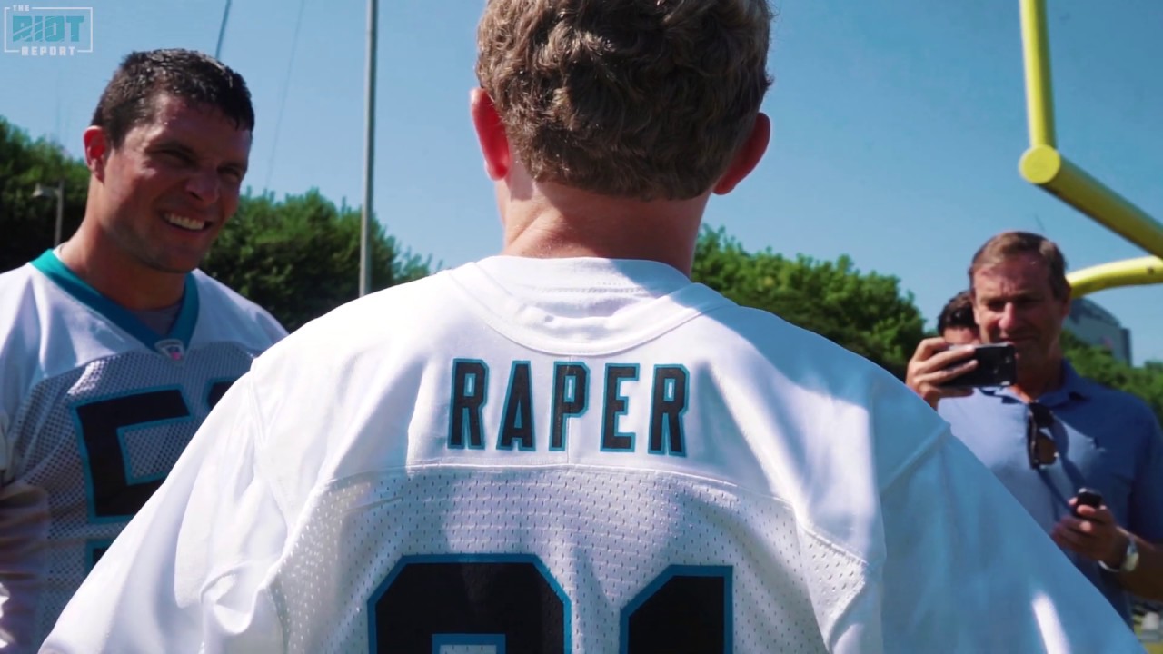 Make-A-Wish Kid Peyton Raper Signs A One-Day Contract With The Carolina ...