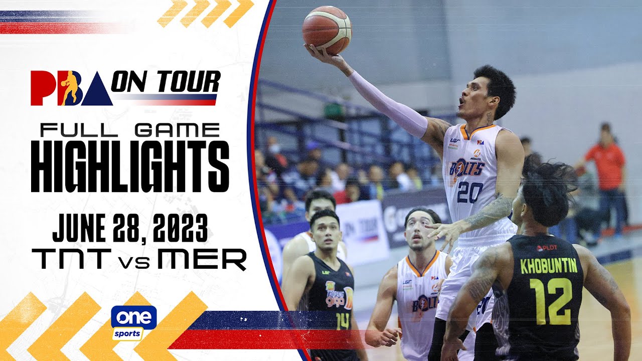 Meralco vs. TNT highlights | 2023 PBA on Tour - June 28, 2023 - YouTube