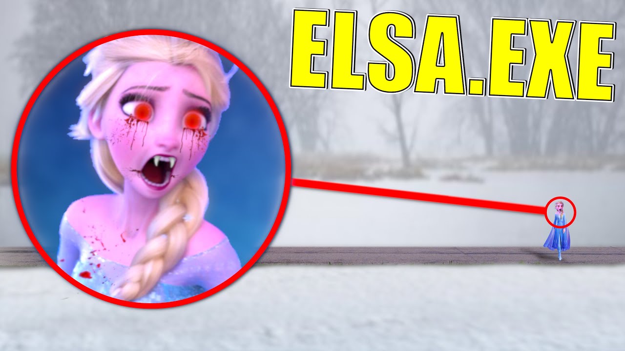 Drone Catches ELSA.EXE IN REAL LIFE!! *Frozen* - YouTube