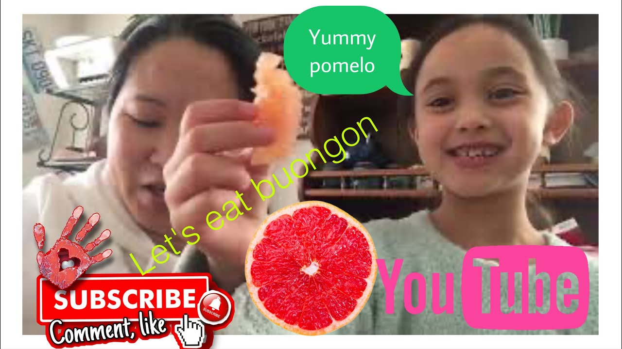 HOW I PEEL AND EAT POMELO FRUIT OR WE CALL IT KABUGAW IN ILONGGO ...