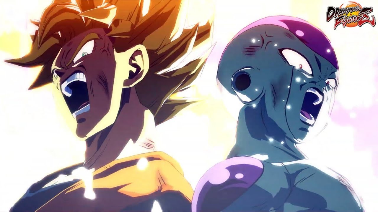 Dragon Ball Fighter Z : NEW Full Goku & Frieza Vs Jiren Dramatic Finish ...
