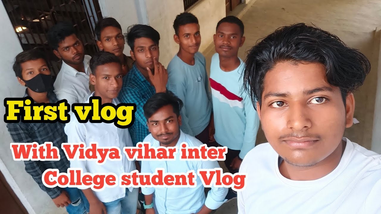 My first vlog with Vidya vihar inter college student Vidya vihar inter ...