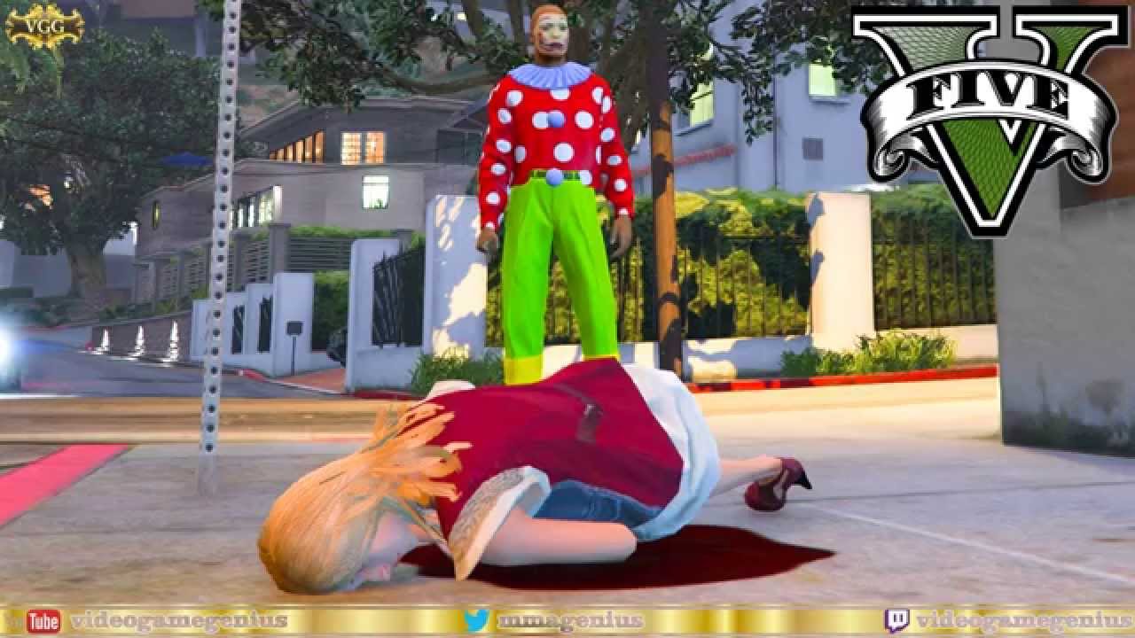 GTA V KILLER CLOWNS PT. 2 - YouTube