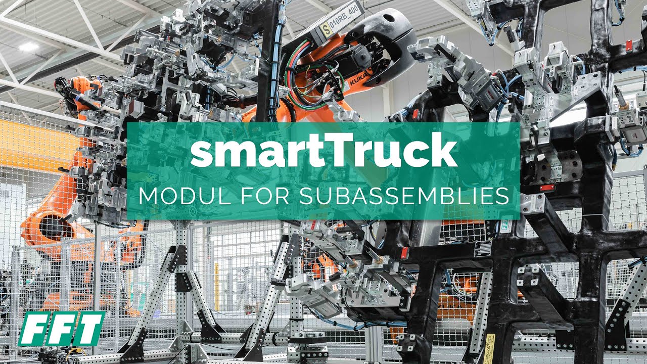 Truck Production Line | FFT smartTRUCK | Automotive production process ...