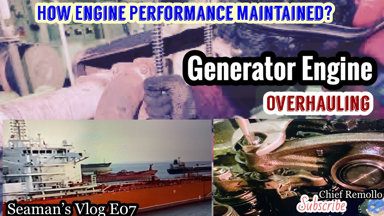 GENERATOR ENGINE OVERHAULING, HOW TO KEEP A GOOD PERFORMANCE OF ...