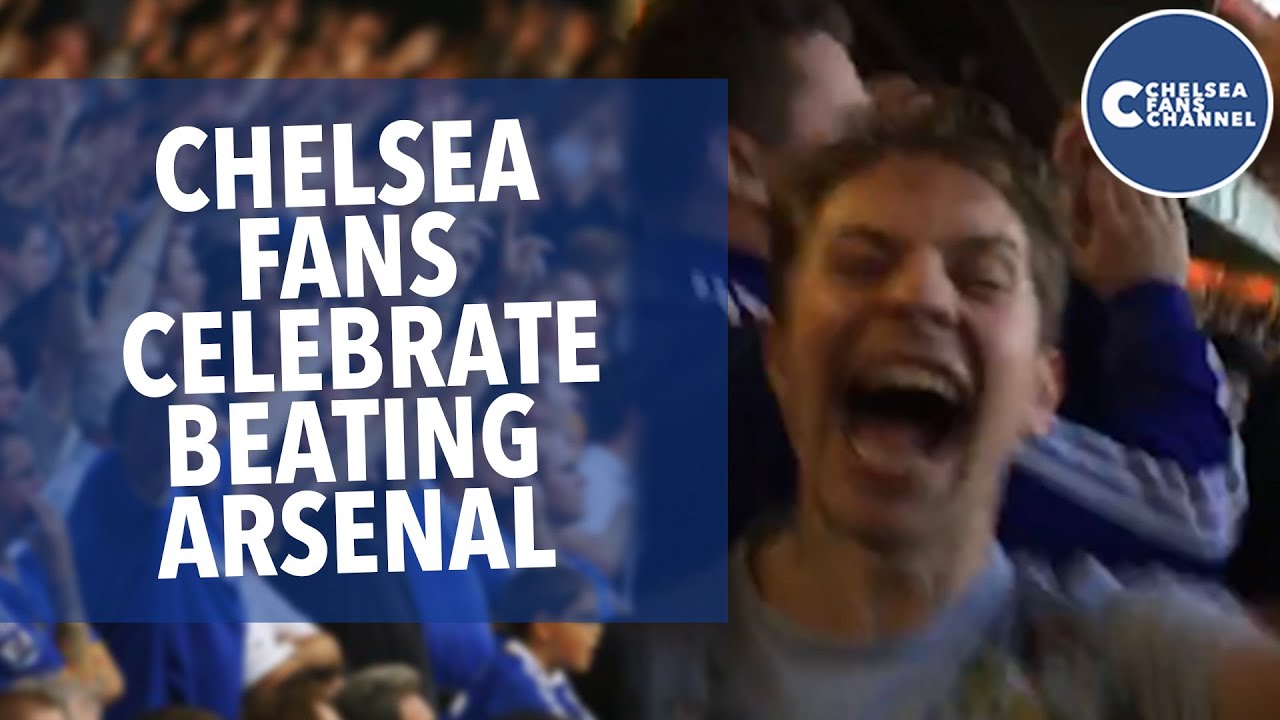 Chelsea Fans Celebrate Win at Arsenal!! | Arsenal 0 - 1 Chelsea | Fan ...