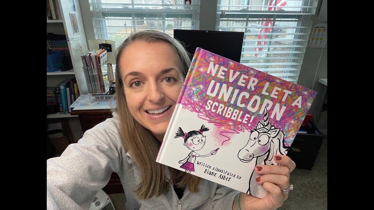 Never Let a Unicorn Scribble! by Diane Amber- Peek Inside- REVIEW - YouTube