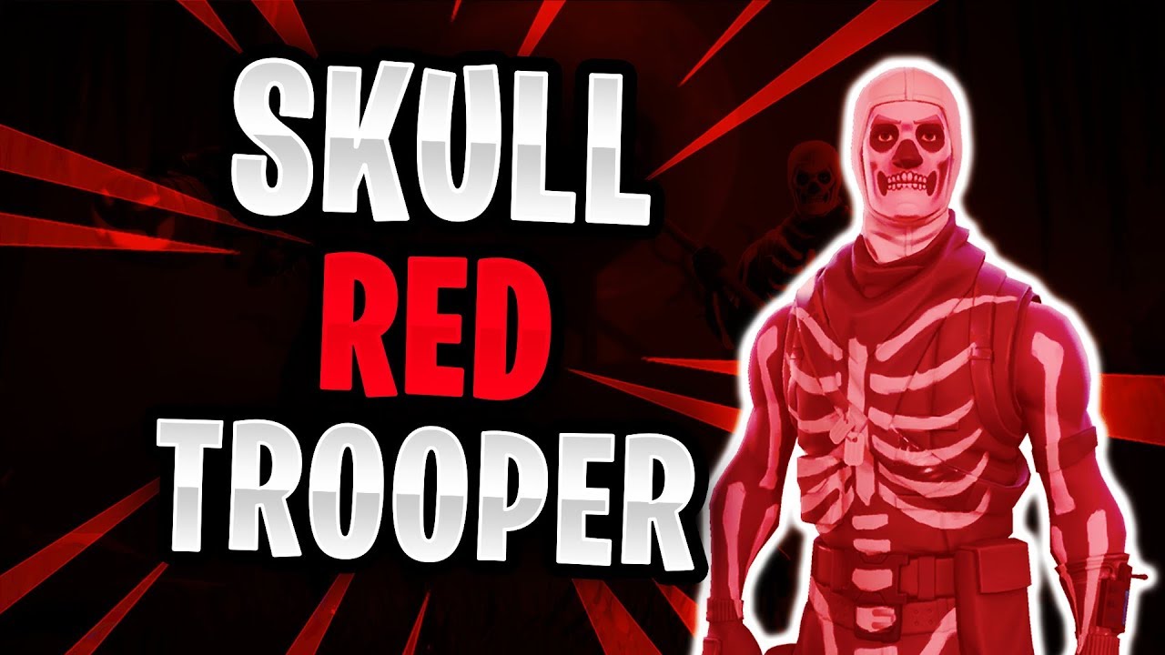 Red Skull Trooper ?! - Fornite News - YouTube