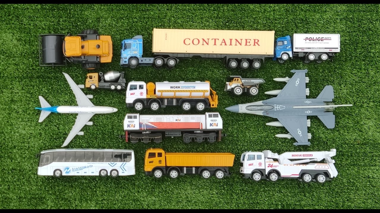 Pesawat Tempur, Truk Tambang, Transjakarta, Truk Derek, Salender, Truk ...