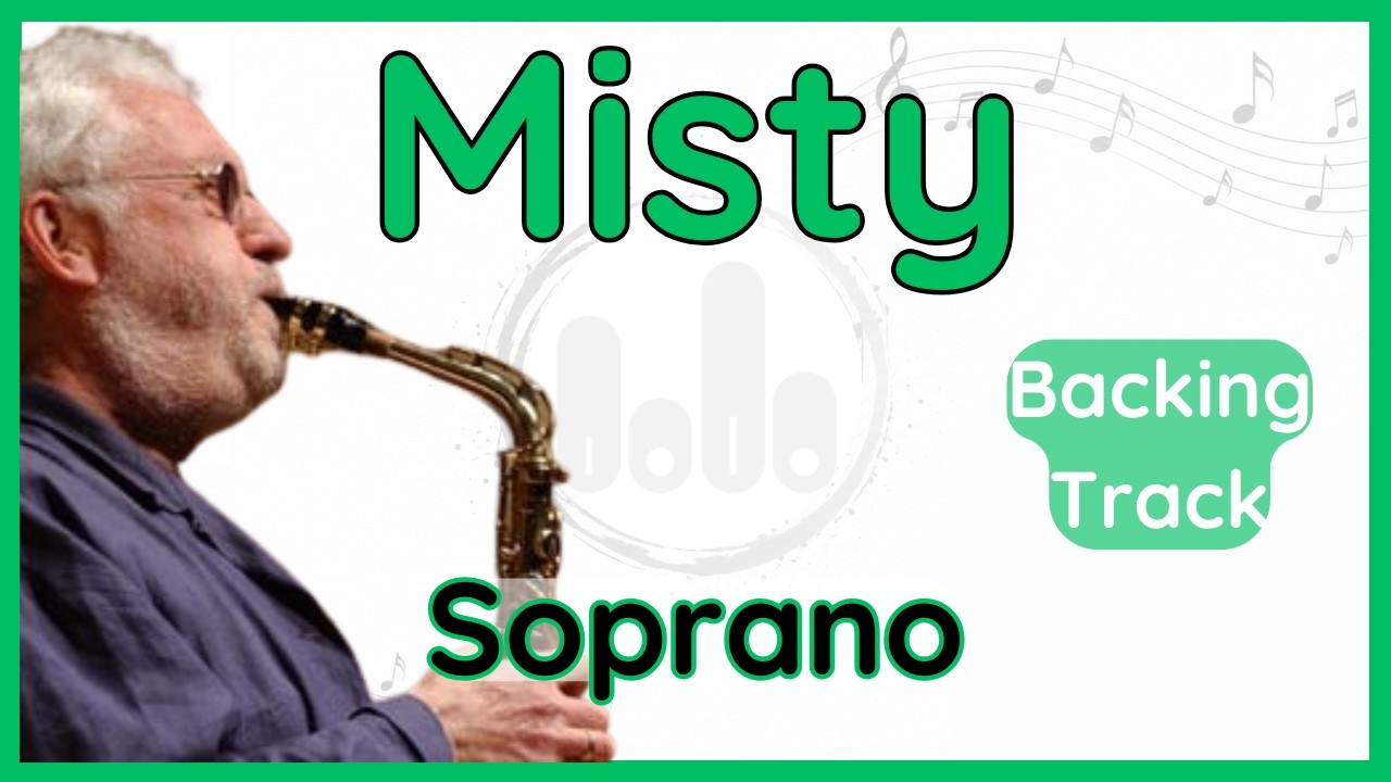 Misty · Backing Track (Lee Konitz) Soprano Sax Transcription - YouTube