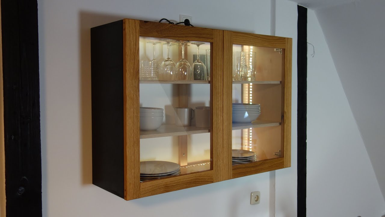 Building a Wooden Show Case with LED's | pkatzdesign - YouTube