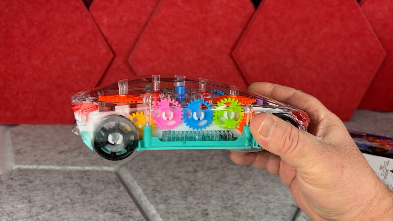 Transparent Toy Car with LED Lights Review - Light Up Electric Toy Car ...