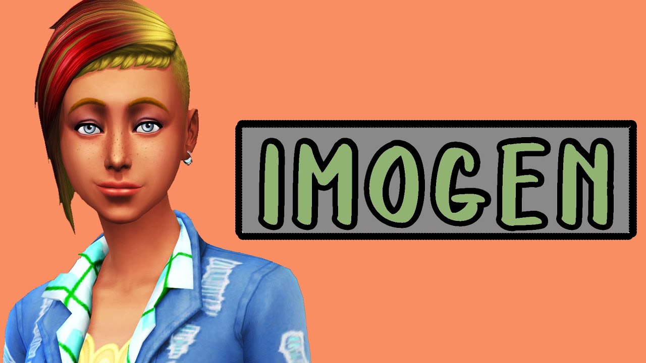 IMOGEN || THE SIMS 4 CREATE A SIM || NO CC - YouTube