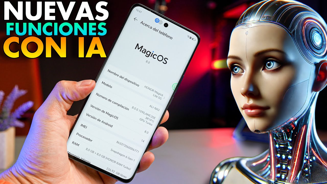 Magic OS 8.0: La Revolución de IA en tu Teléfono HONOR | Análisis ...