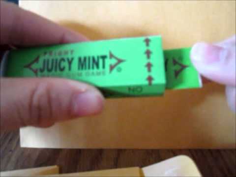 cockroach gum prank toy - YouTube