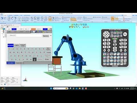 MotoSim Robot Yaskawa Palletizing Simulation - Part2.1: Robot Yaskawa ...