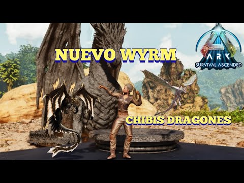 ARK ASCENDED | NUEVO WYRM Y OBJETOS EN EL MOD DRACONIC CHRONICLES - YouTube
