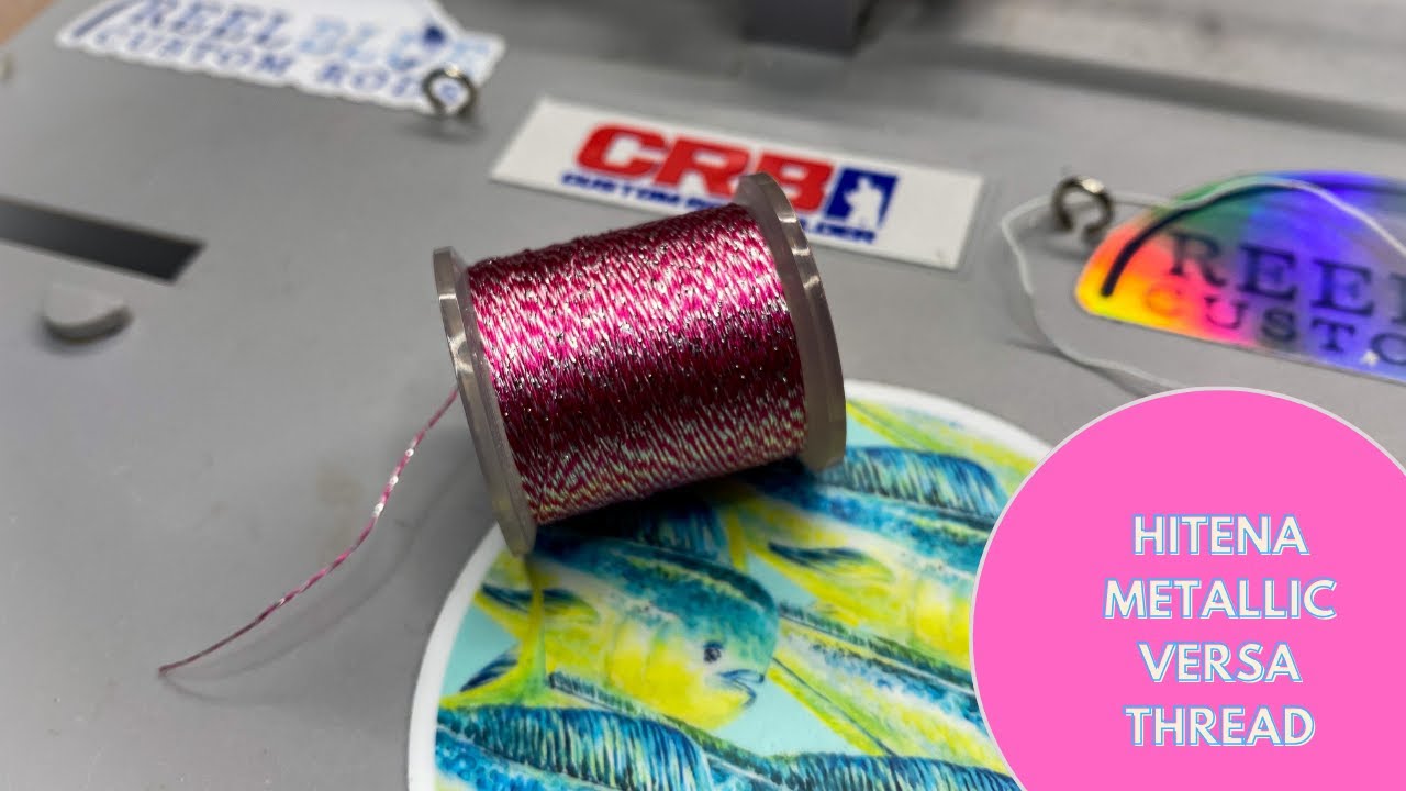 The Truth About Hitena Versa PINK Thread: Custom Rod Building - YouTube