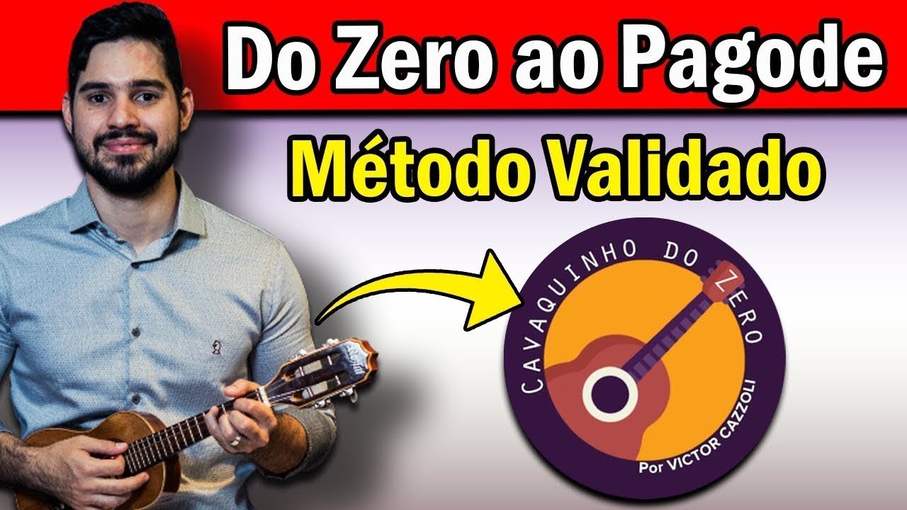 Curso De Cavaquinho Victor Cazzoli - (Método Único) - Curso Do Zero ao ...