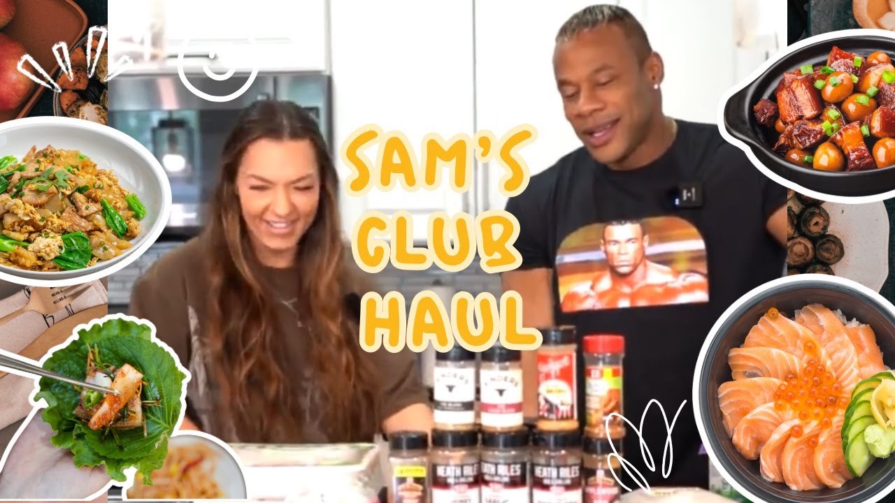 SAM'S CLUB HAUL | Is eating clean REALLY that expensive? - YouTube