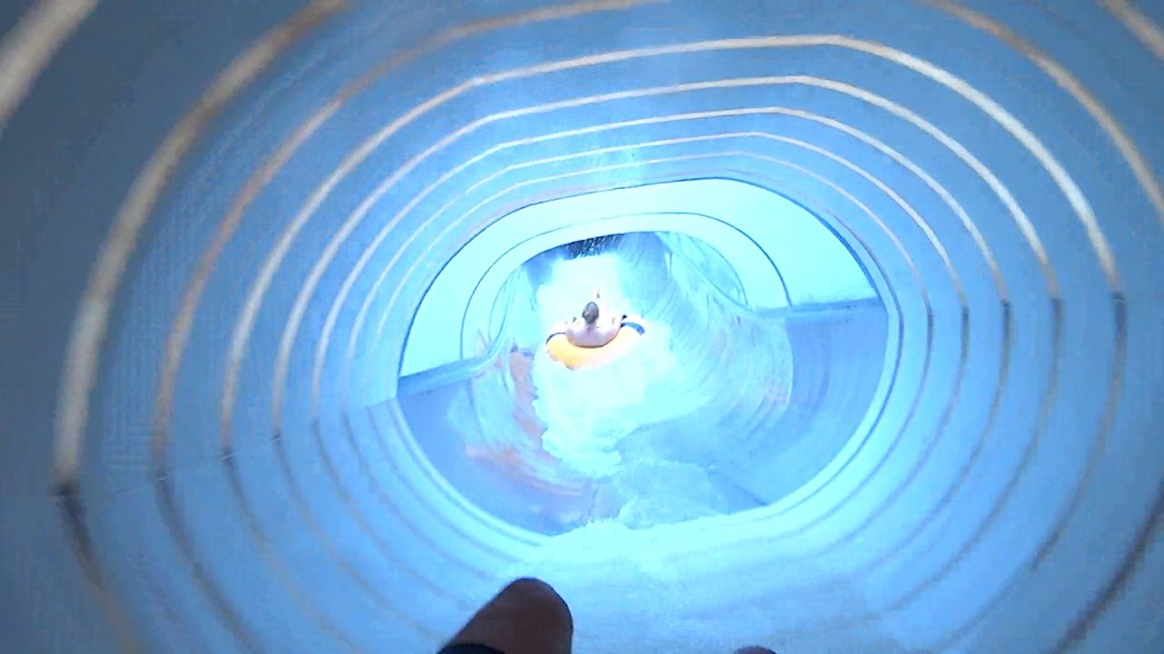 Andromeda Uphill Water Slide at Therme Bucuresti - YouTube