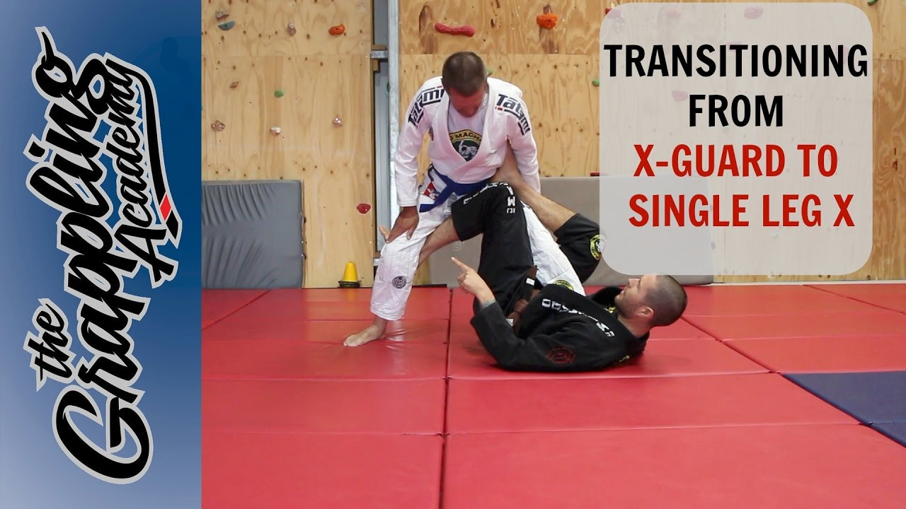 Part 5 of 5 - Transition from X Guard INTO a Single LEG X - YouTube