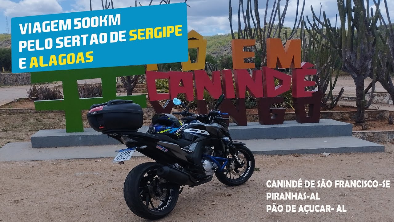 Rodei 500km até Usina de Xingó, Piranhas-Al e Pão de Açucar - YouTube
