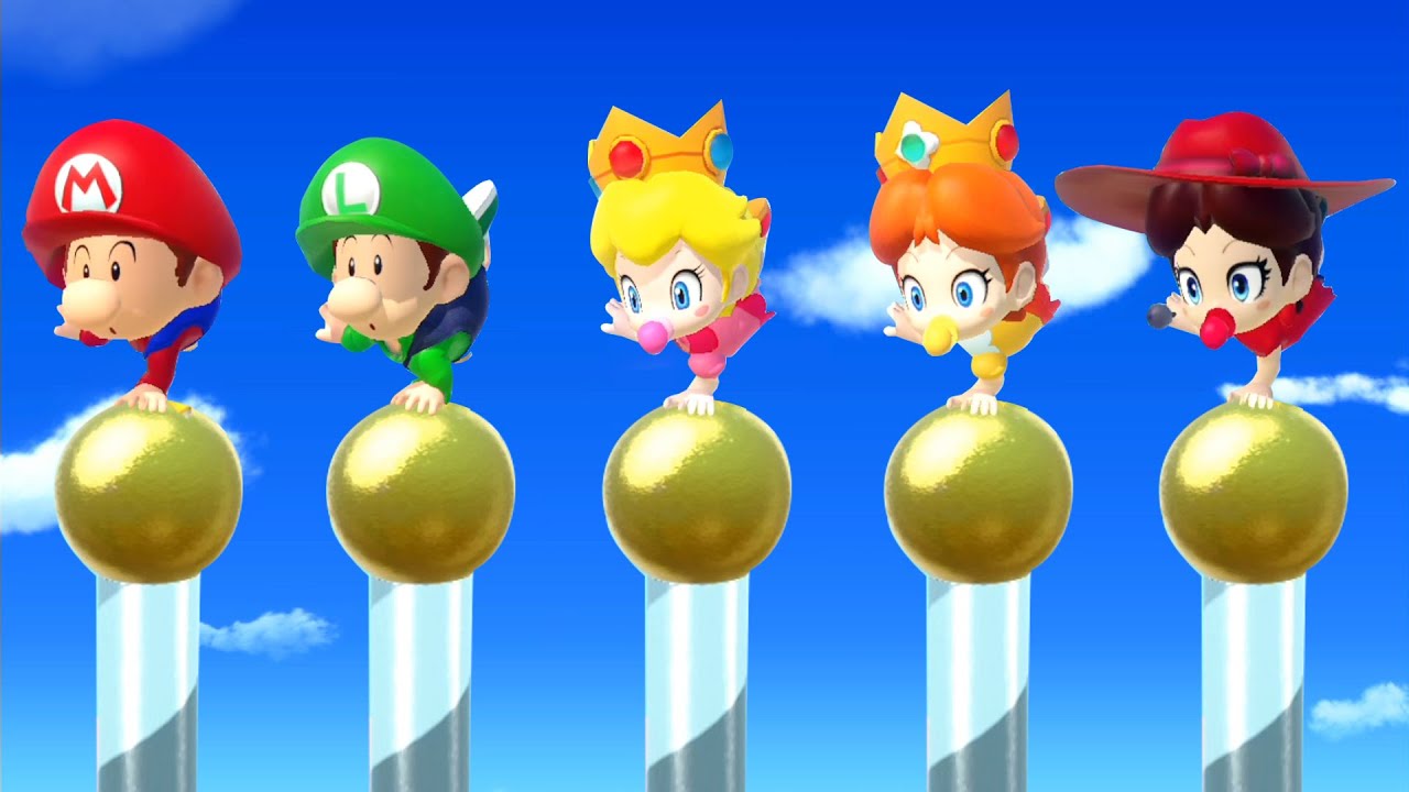 Super Mario Party - Mario Vs Luigi Vs Wario Vs Pauline! Who Will Win ...