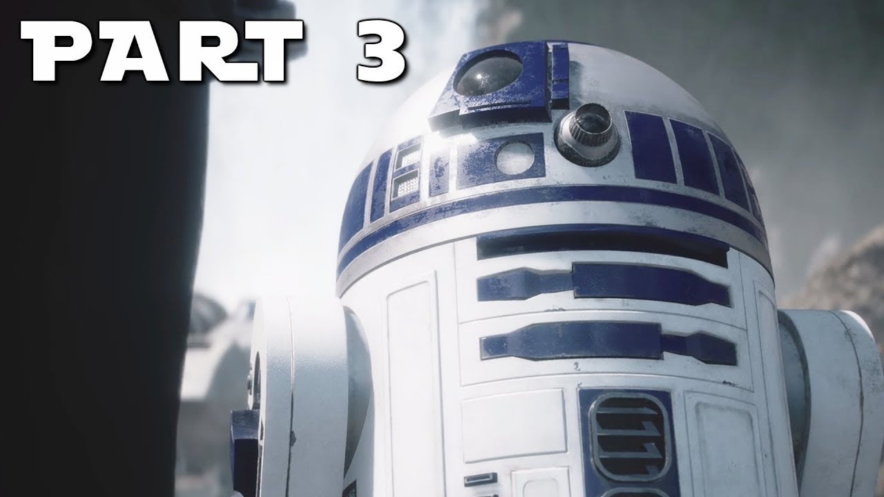 STAR WARS BATTLEFRONT 2 Walkthrough Gameplay Part 3 - Luke - Campaign ...