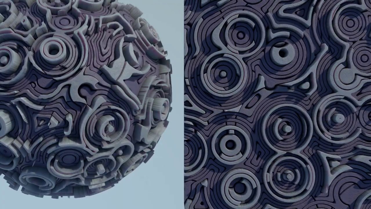 Blender procedural texture experiment 01 - YouTube