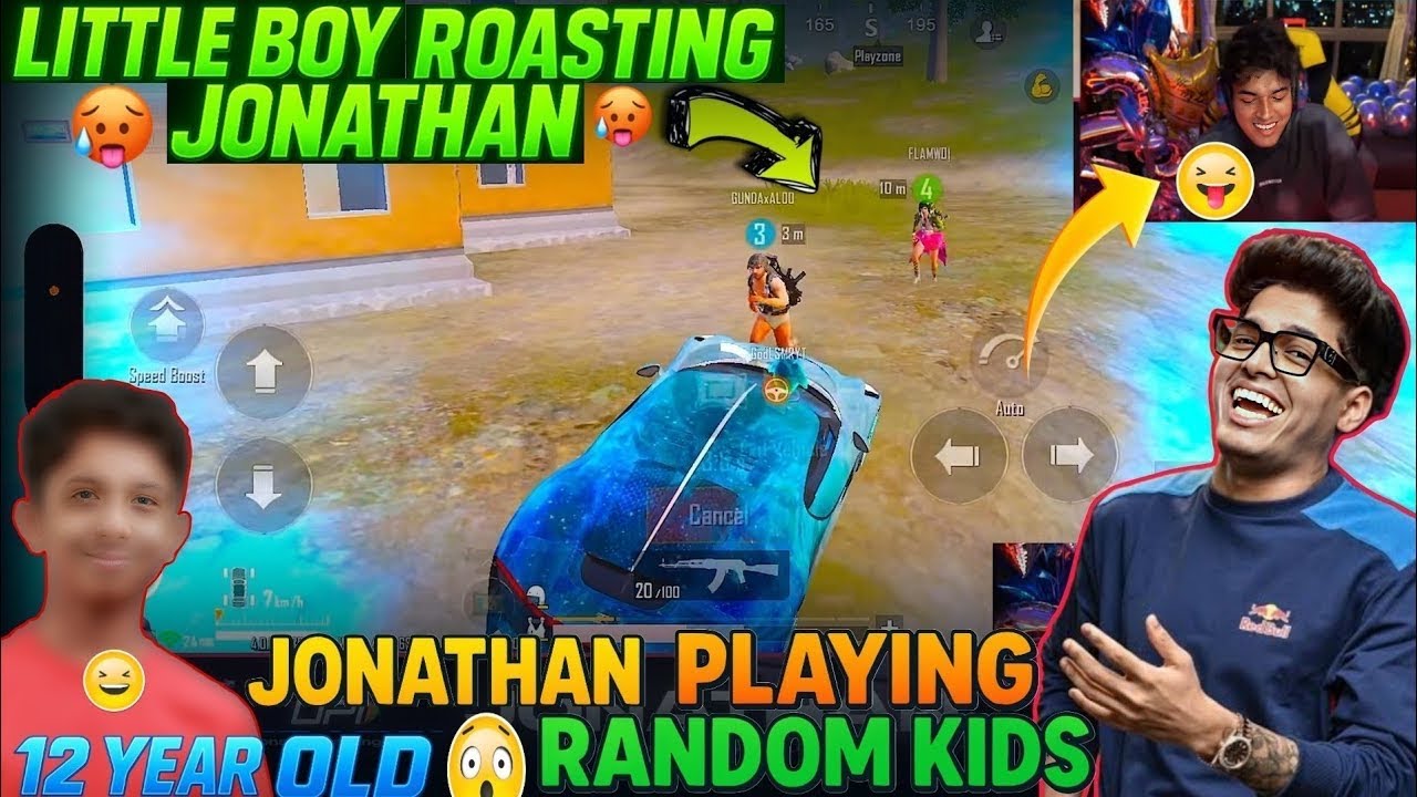 Jonathan gaming / rost 13 yearboy |Jonathan vs random player ...