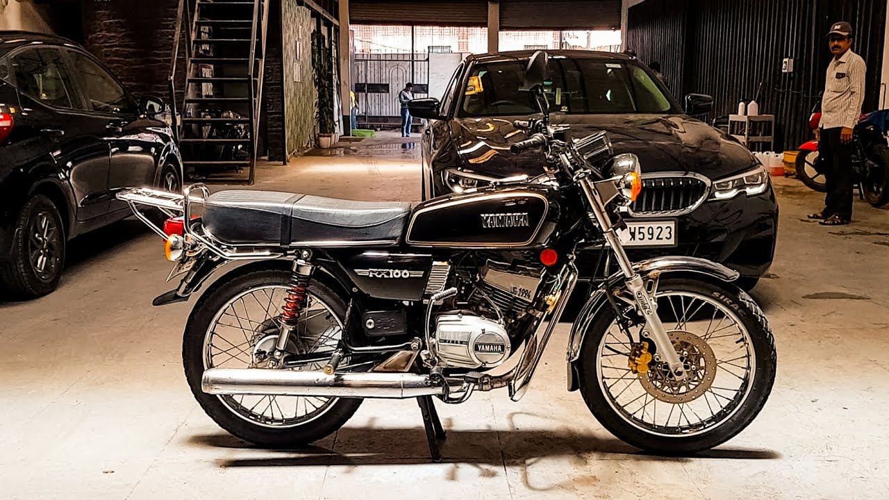My YAMAHA RX100 After Professional Wash & Wax Results! | Looks Brand ...