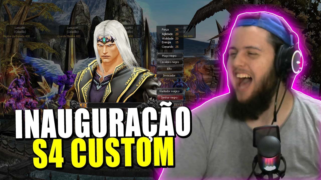 🔥INAUGURAÇÃO DEVIAS MU ONLINE SEASON 4 CUSTOM 🔥 NPC MALUCO 🔥 - YouTube