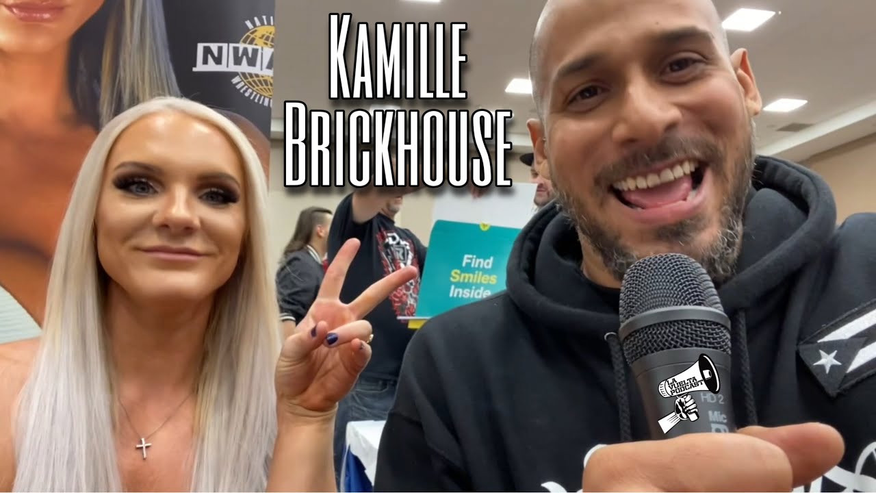 Kamille Brickhouse llega a La Vuelta Podcast Wrestlecade Edition - YouTube