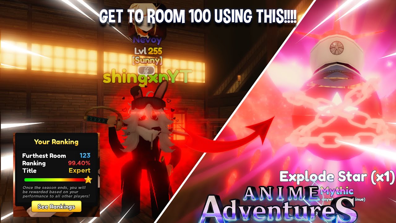 Best teams for infinity castle in Anime Adventures!!! - YouTube