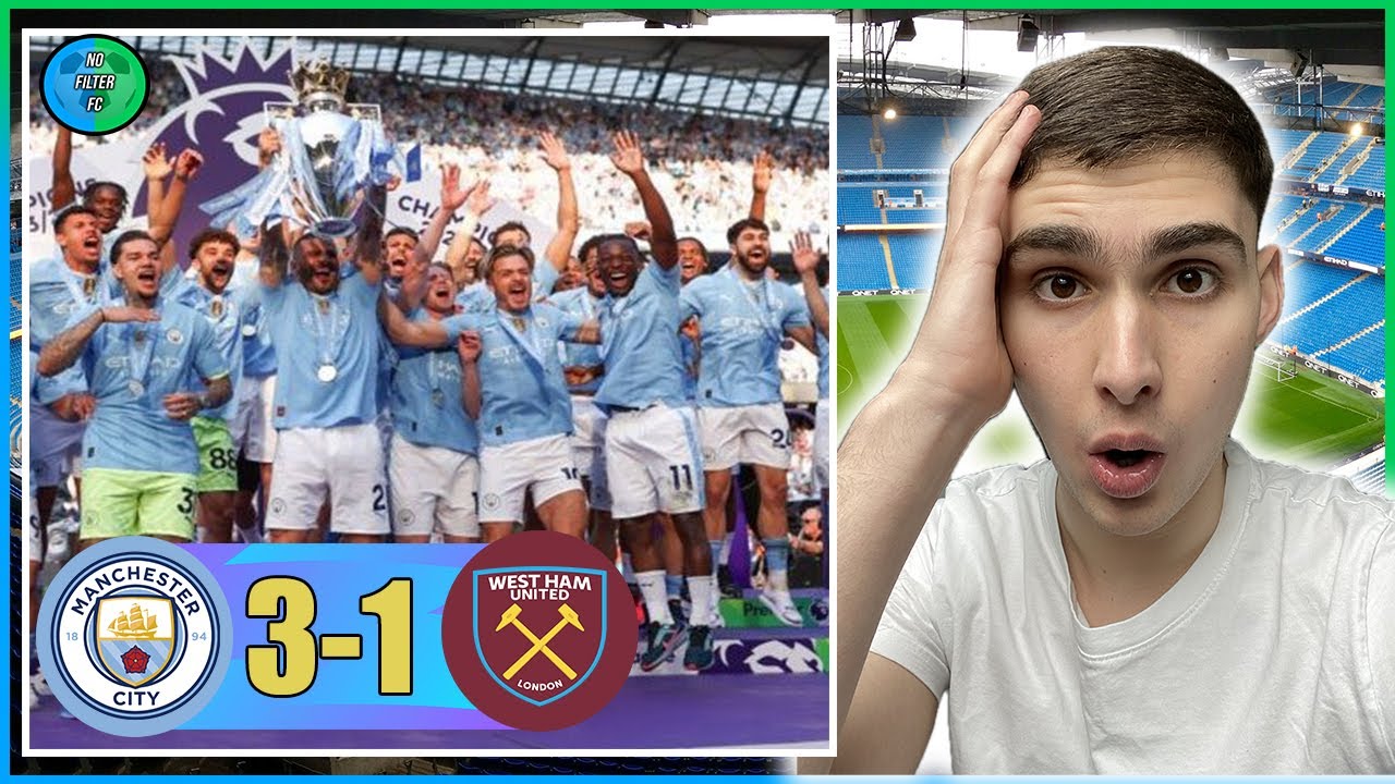 MANCHESTER CITY COMPLETE THE 4-PEAT! - YouTube
