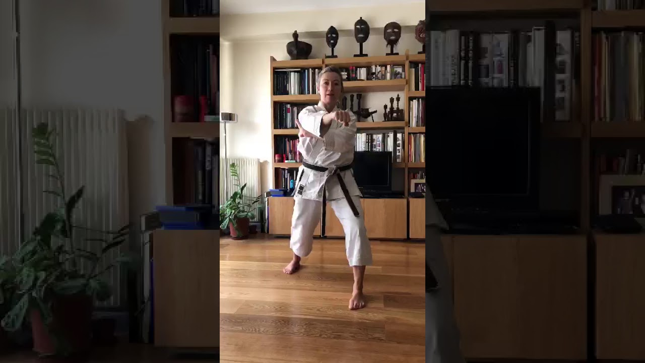 Un exercice de respiration lié avec les techniques de karaté (vidéo 2 ...